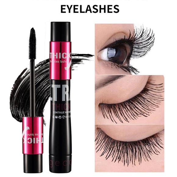 Makeup | New Curled Thick Waterproof Non Smudge Black Mascara | Poshmark